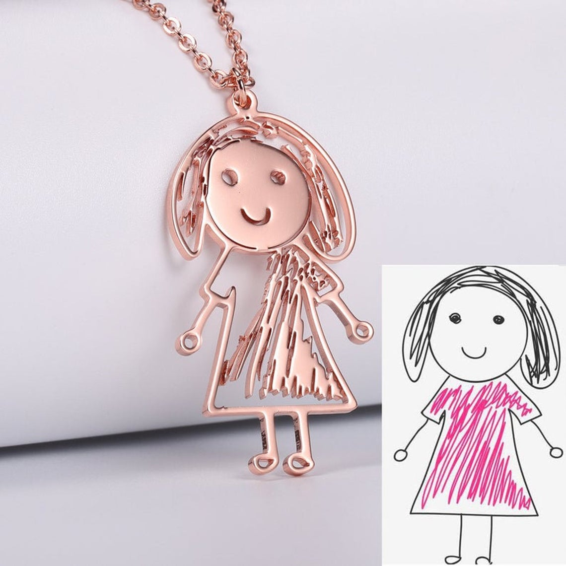 Drawing & Handwriting Jewelry – Made by Allegra