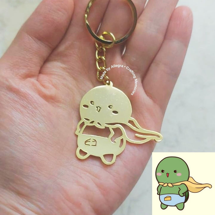 Drawing Keychain (Single Character) – Made by Allegra